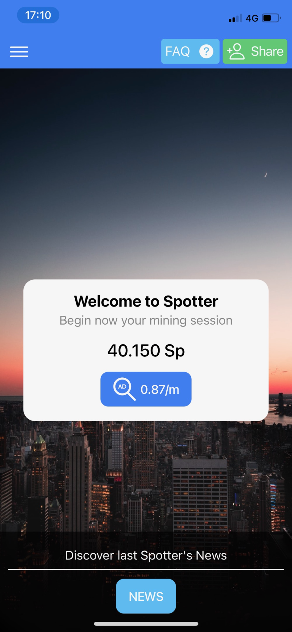 Spotter – Cell Phone Hourly Mining – Free Bit Mining
